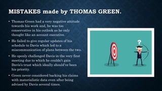 Thomas Green Case Study Presentation. | PPTX