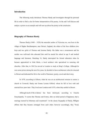 Thomas Hardy | PDF