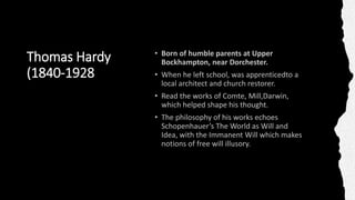 Thomas Hardy's life ).pptx