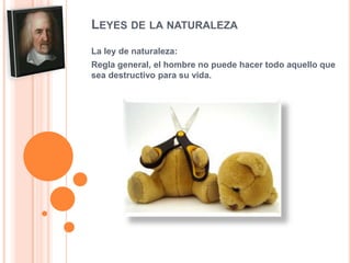 Thomas Hobbes - La naturaleza del hombre | PPTX