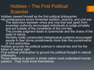 Thomas hobbes | PPT