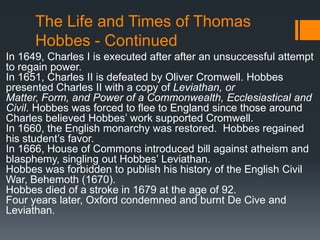 Thomas hobbes | PPT