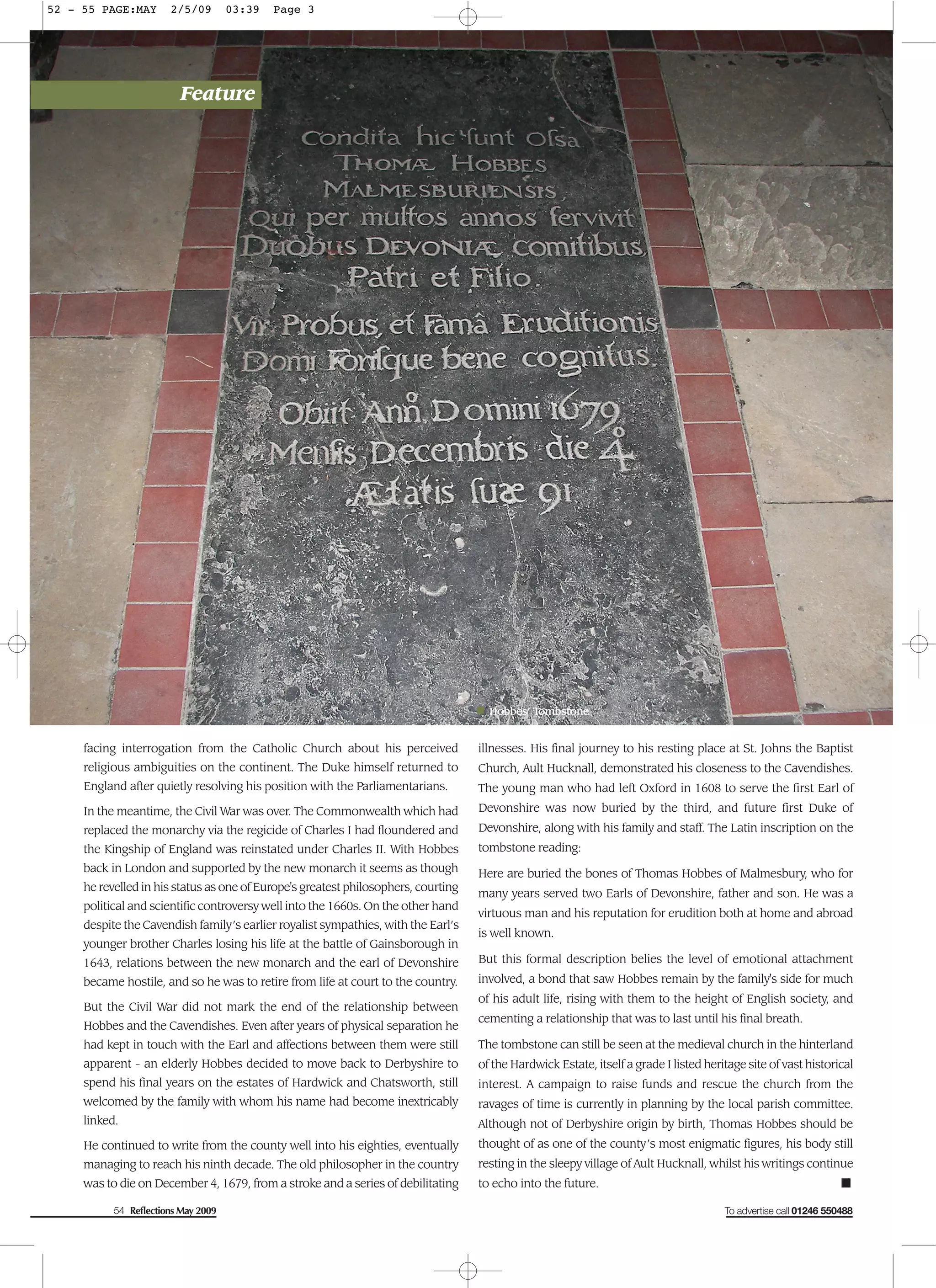 Thomas hobbes the cavendish philosopher | PDF | Christianity | Religion ...