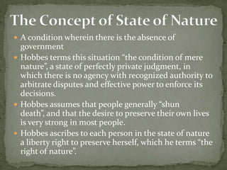 Thomas hobbes 101 | PPTX