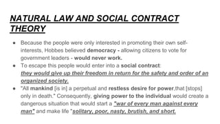 Thomas hobbes and his theory of law. | PPT