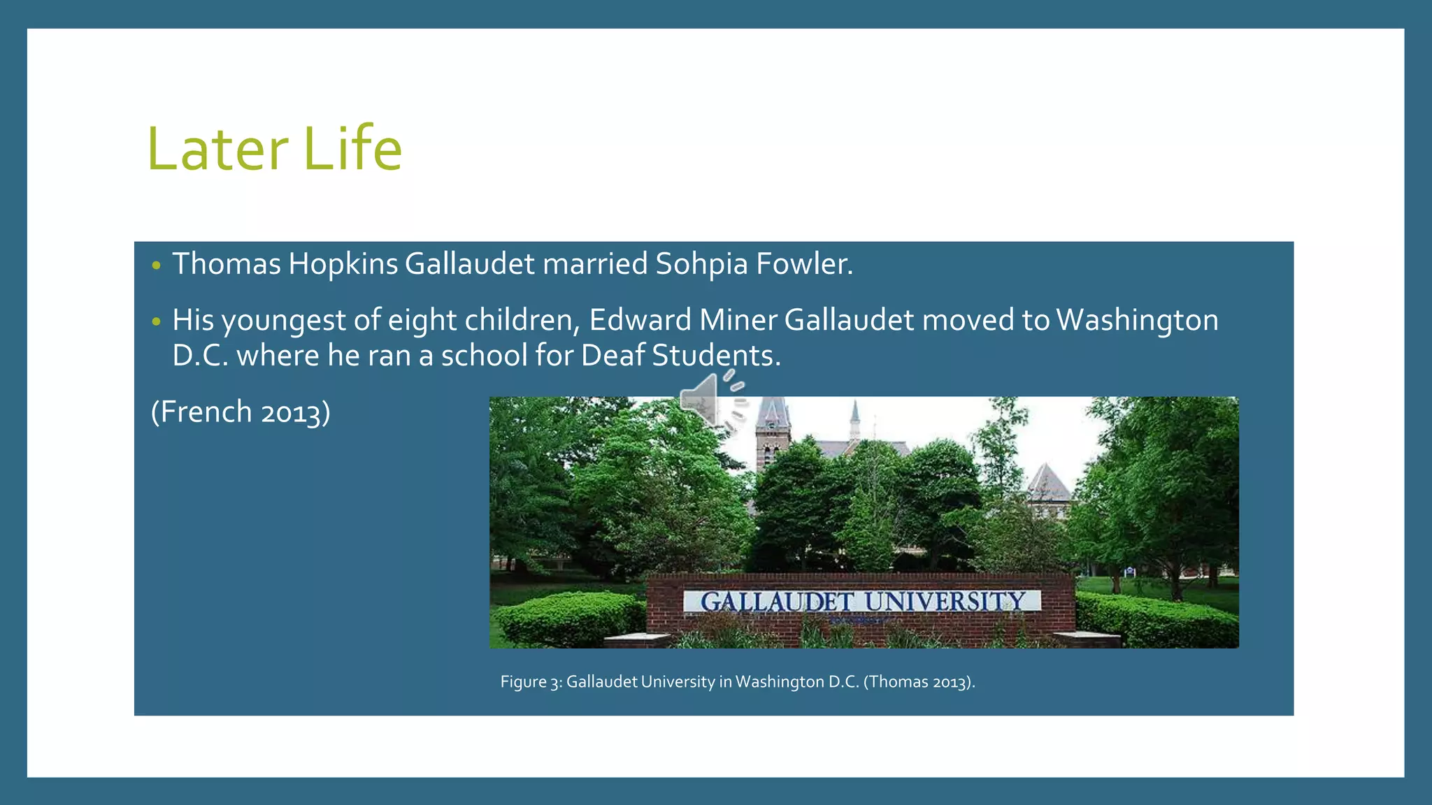 Thomas hopkins gallaudet presentation | PPTX