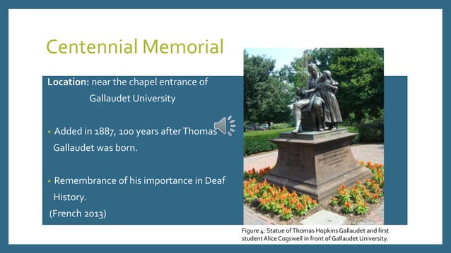 Thomas hopkins gallaudet presentation | PPTX