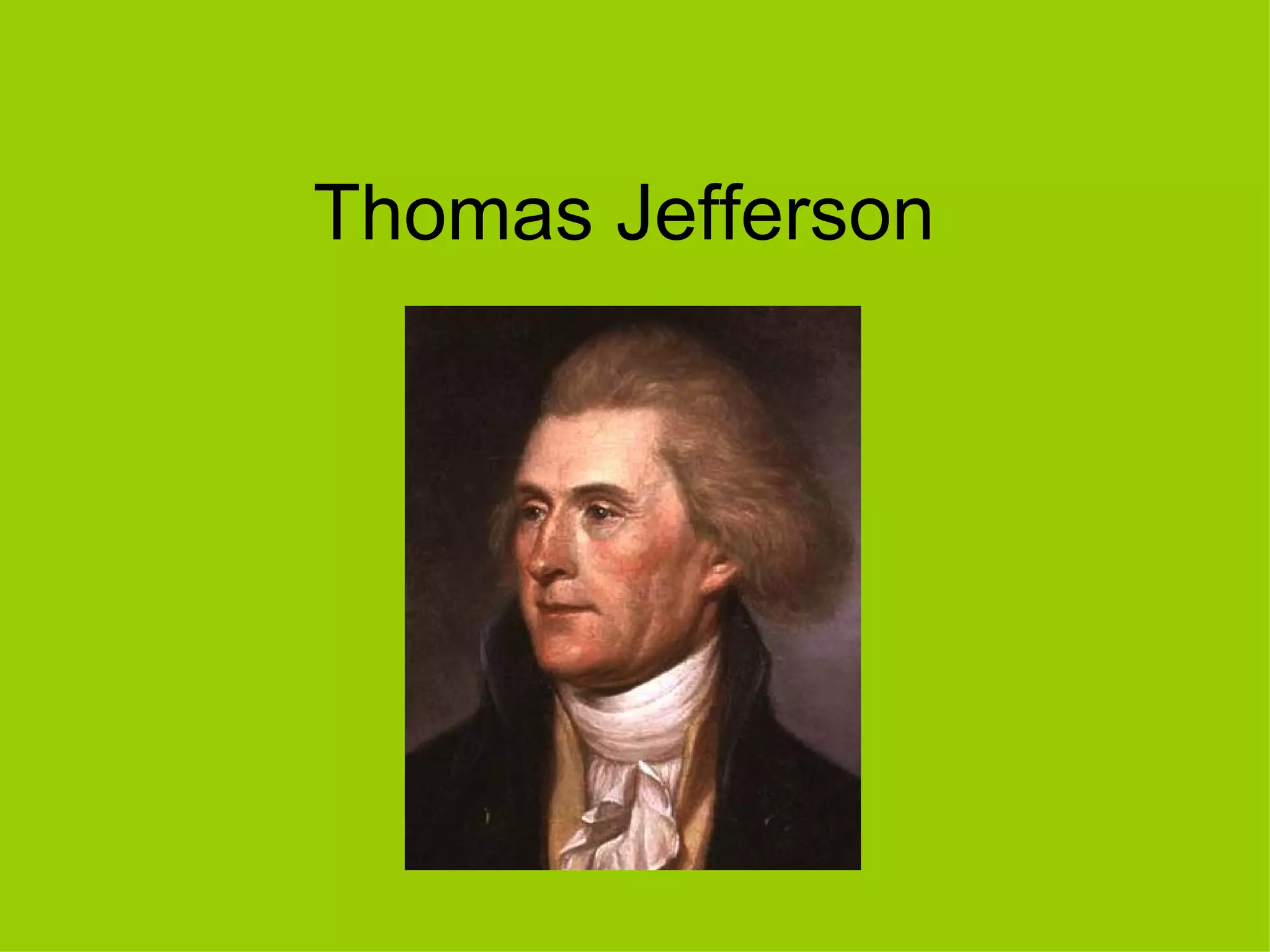 Thomas jefferson | PPT