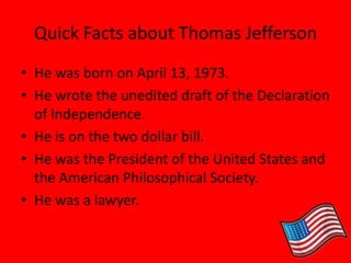 Thomas jefferson | PPTX