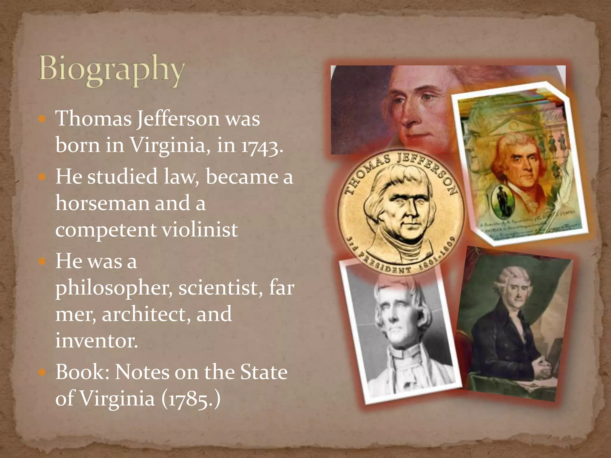 Thomas jefferson | PPT