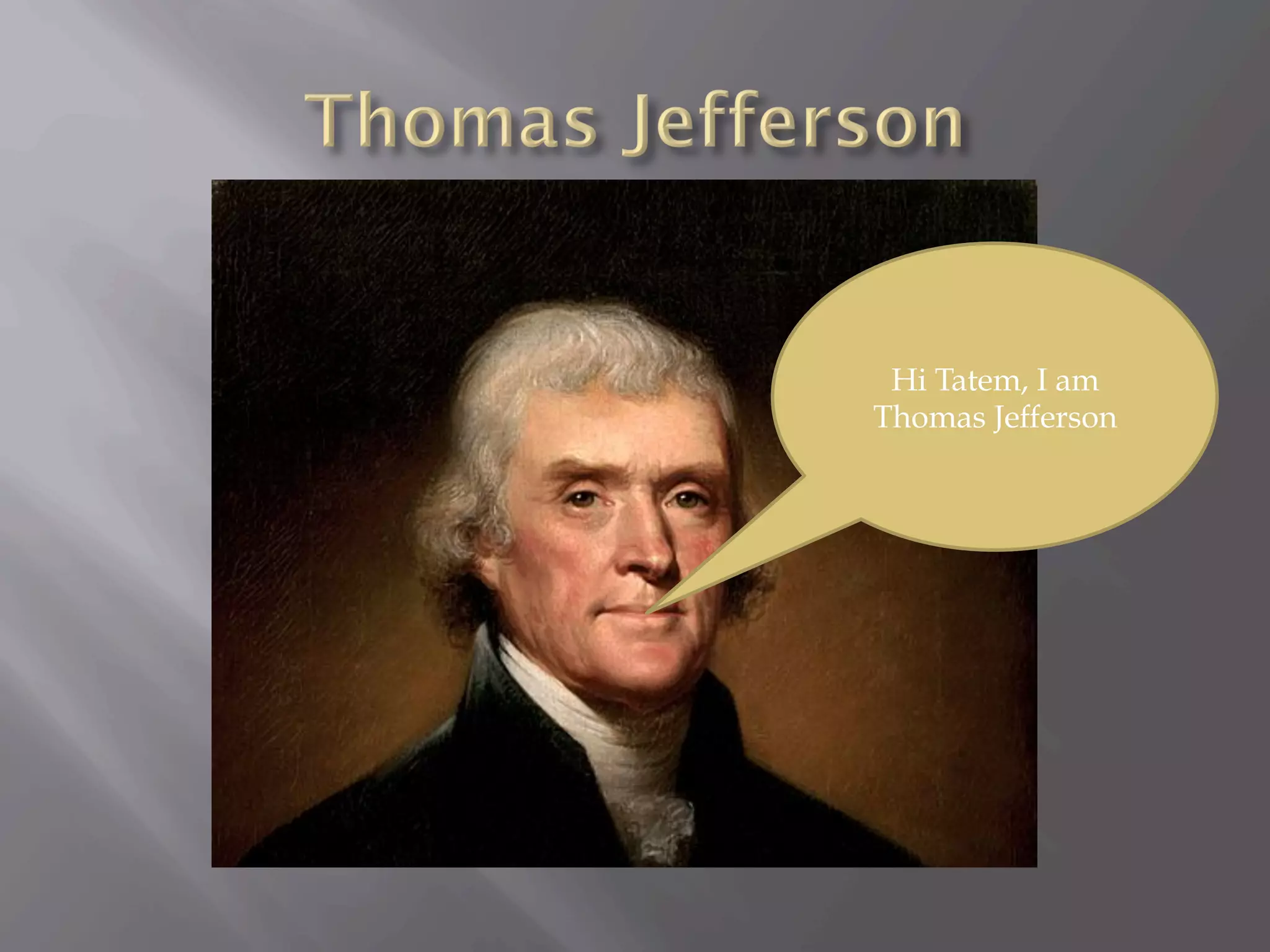 Thomas Jefferson by WK | PDF