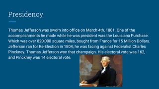 Thomas jefferson | PPT