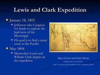 Thomas jeffersons presidency | PPT