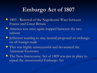 Thomas jeffersons presidency | PPT