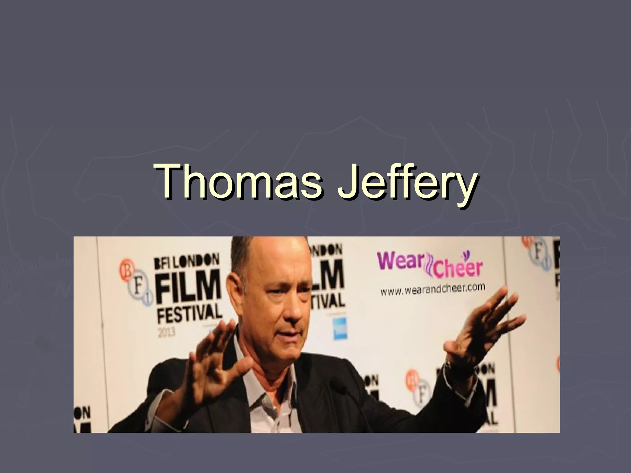Thomas jeffery | PPT