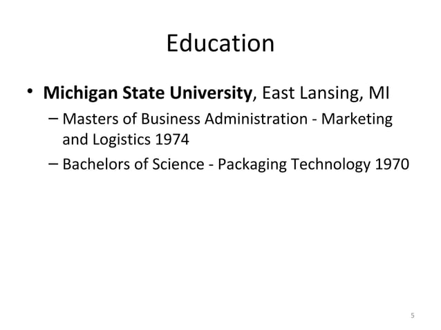 Thomas Magill Resume | PPT