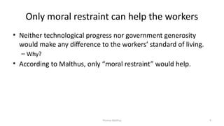 Thomas_Malthus.pptx, principle of political economics | PPT