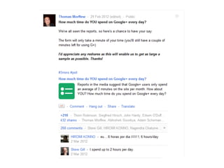 The Google eco system - Google+ for businesses and brands | PPT