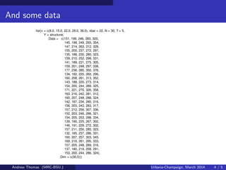 Andrew Thomas OpenBUGS | PDF