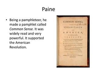 Thomas Paine | PPT
