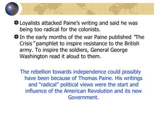 Thomas Paine | PPT