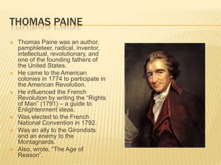 Thomas paine | PPTX