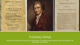 Thomas Paine- Presentation | PPTX