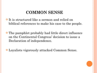 Thomas paine (definitivo) | PPT