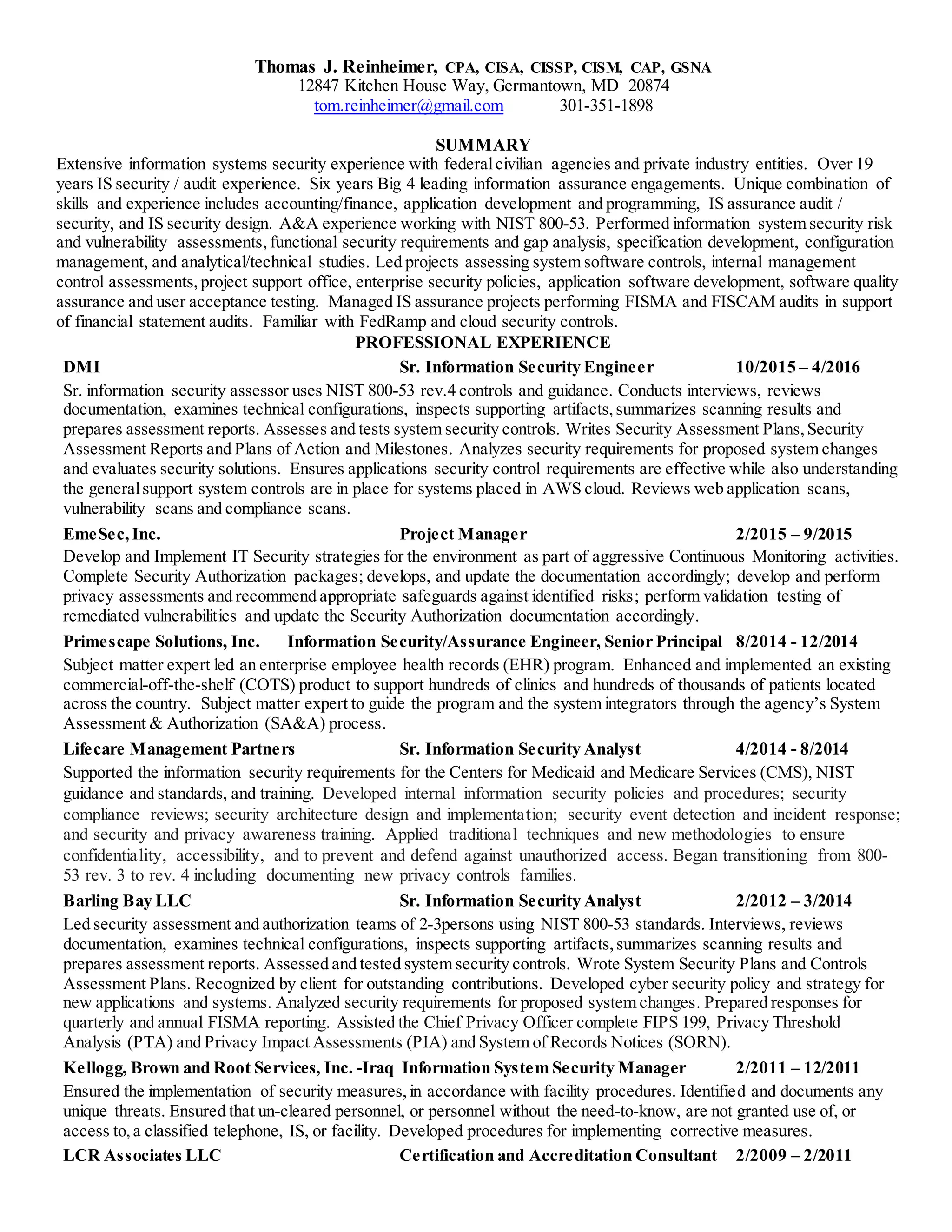 Thomas reinheimer resume 04152016 | DOCX