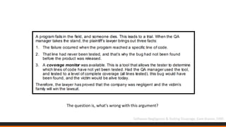 Code Coverage - A Dump Metric | PPT | Free Download