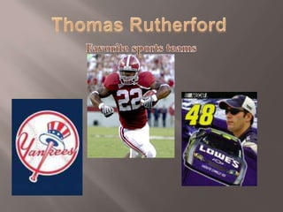 Thomas Rutherford | PPT