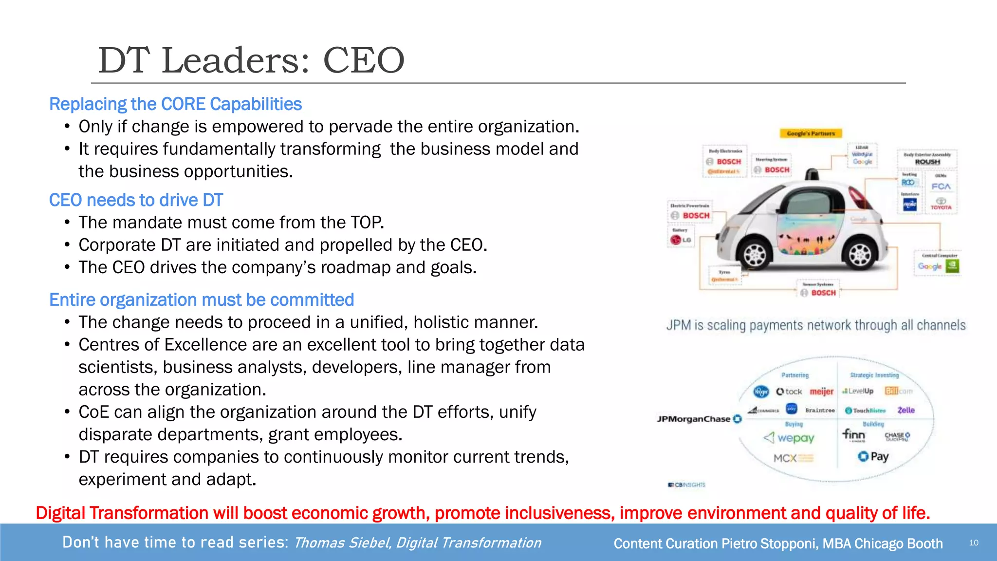 Thomas Siebel - Digital transformation - Book Summary Pietro Stopponi | PDF