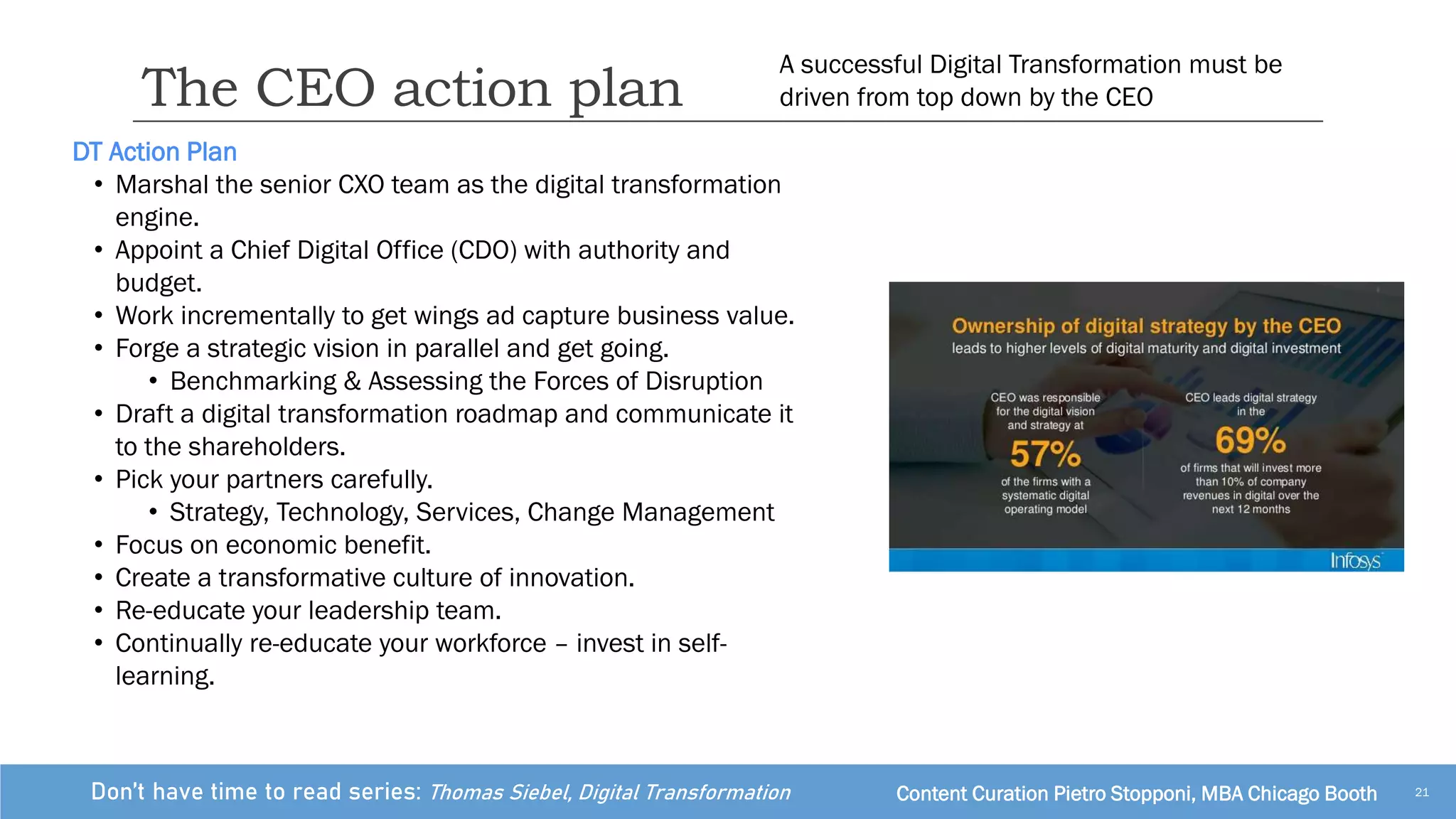 Thomas Siebel - Digital transformation - Book Summary Pietro Stopponi | PDF