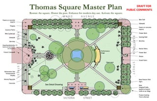 Thomas Square Masterplan Presentation | PDF