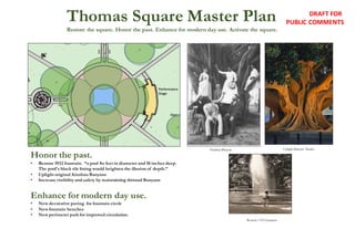 Thomas Square Masterplan Presentation | PDF