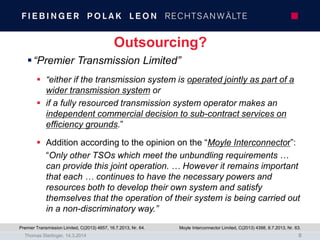 TSO Certification: Specific Issues | PPT