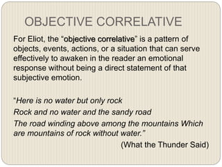 Thomas Stearns Eliot | PPTX