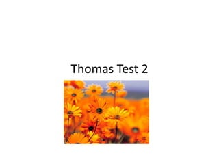 Thomas test | PPTX