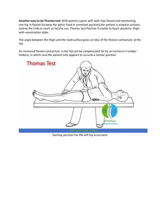 Thomas Test