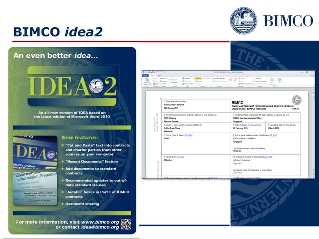 PowerLogistics Asia 2013- " Contracts for Heavy Lift Shipping and ...