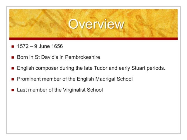 Thomas tompkins | PPTX | Classical Music | Music