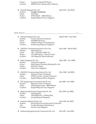 Thomas vincent cv | DOC