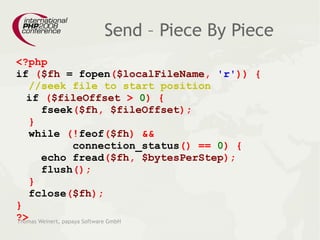 Deliver Files With PHP | PPT