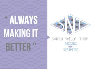 Nelly Sarah Thom Visual Portfolio | PPT