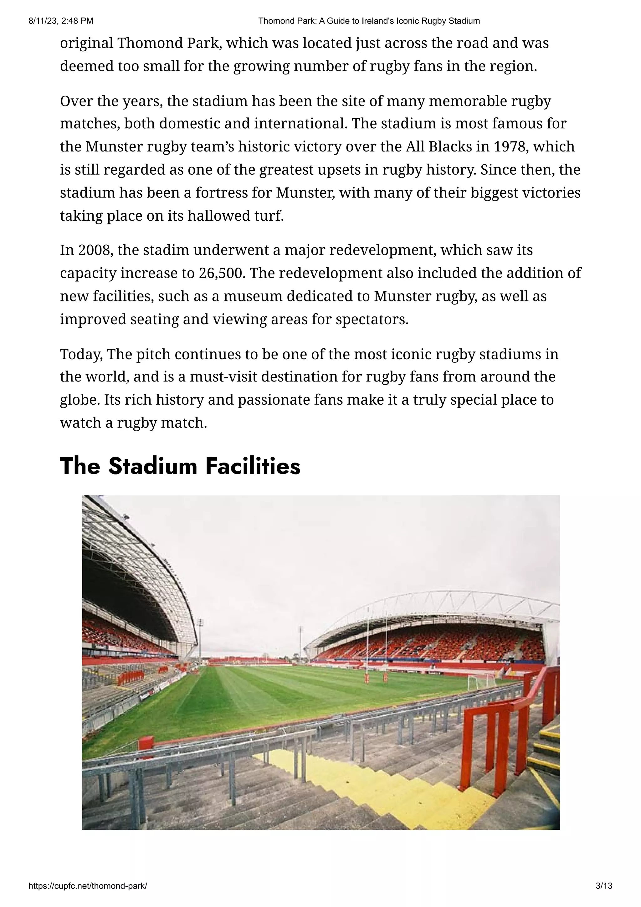 Thomond Park_ A Guide to Ireland's Iconic Rugby Stadium.pdf