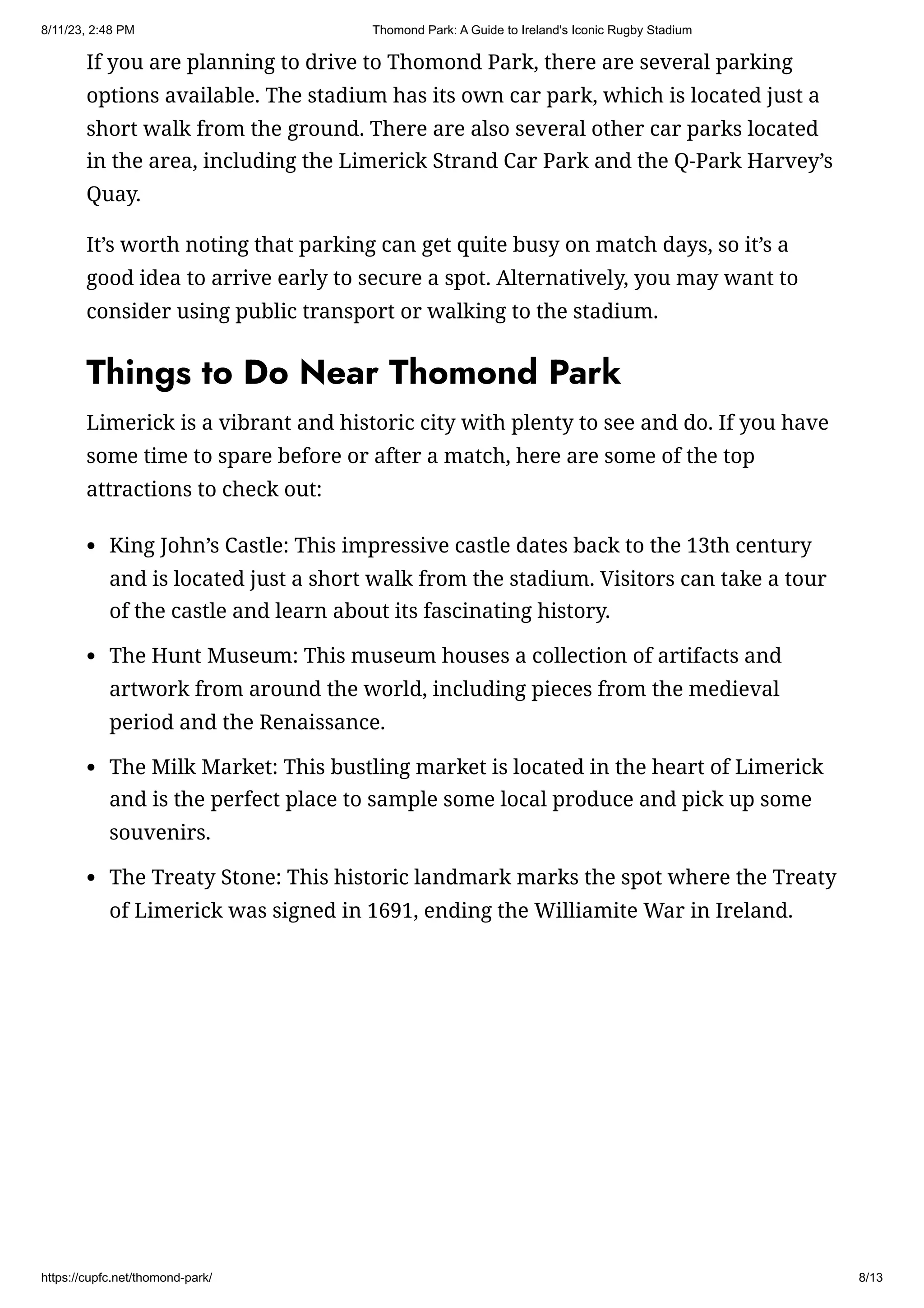 Thomond Park_ A Guide to Ireland's Iconic Rugby Stadium.pdf