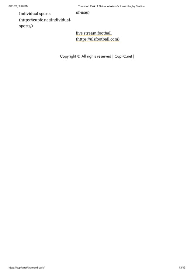 Thomond Park_ A Guide to Ireland's Iconic Rugby Stadium.pdf