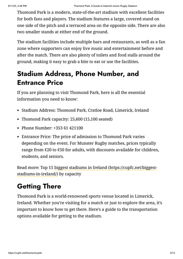 Thomond Park_ A Guide to Ireland's Iconic Rugby Stadium.pdf