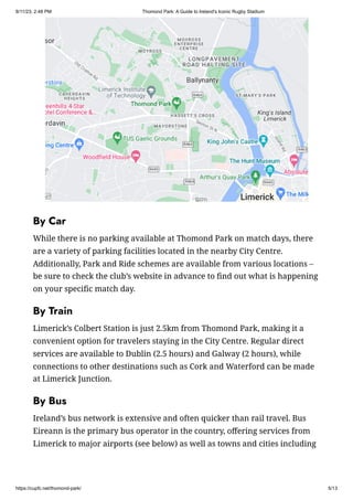 Thomond Park_ A Guide to Ireland's Iconic Rugby Stadium.pdf