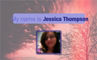 Personal Persona Project - Jessica Thompson | PPT